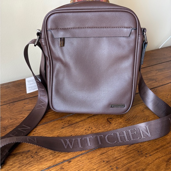 Wittchen | Bags | Witchery Brown Leather Messenger Bag With Minimalist ...